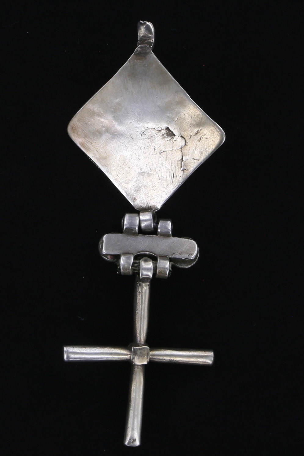 Ethiopian "Maskal" cross pendant with 2 elements (02.06.467)All similar ...