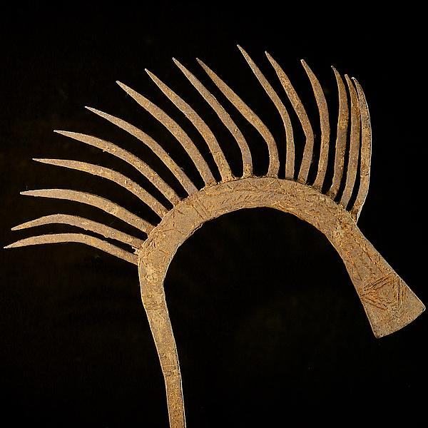 Iron Scepter Currency Ga'Anda / Kirdi (07.03.732) - Ethnic Design ...